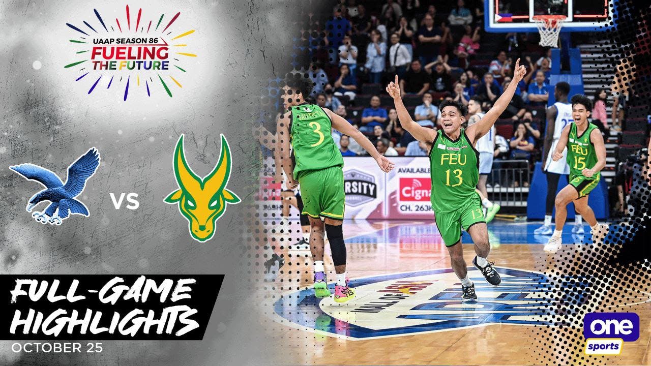 FEU sweeps Ateneo in UAAP Season 86 after LJay Gonzales' buzzer-beating triple | OneSports.PH